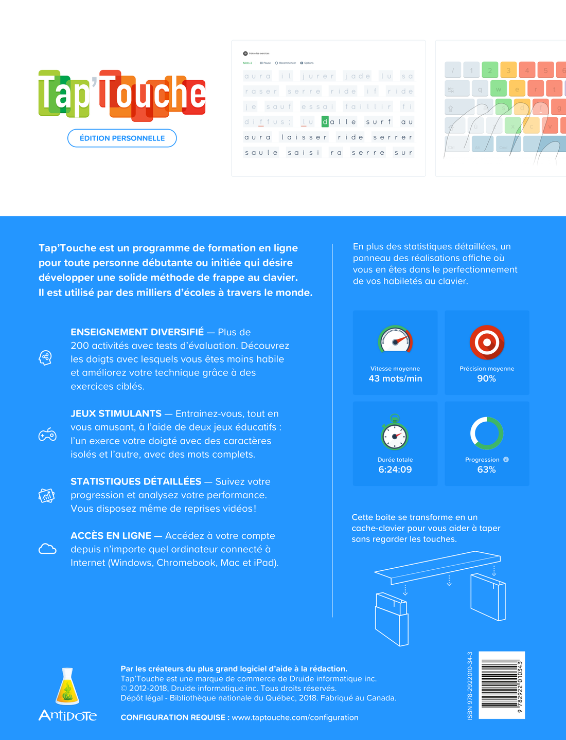 Tap'Touche - Édition Personelle – Informatique Kermit